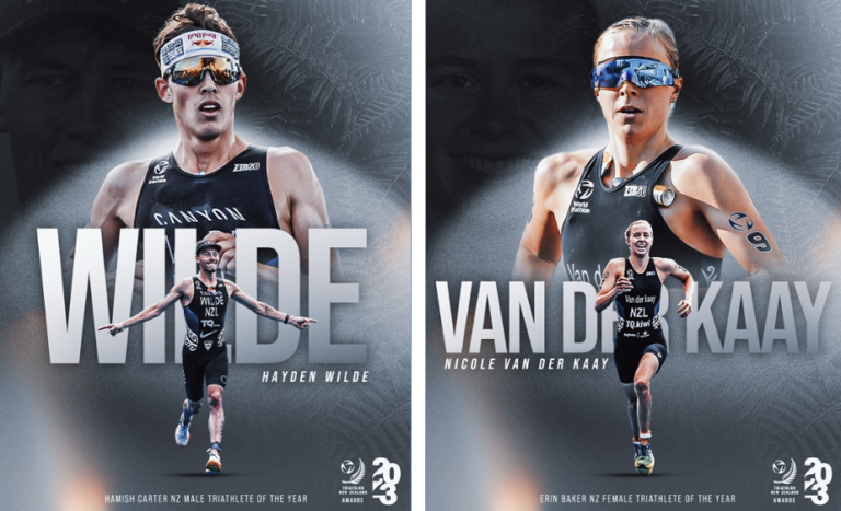 Wilde and van der Kaay scoop supreme titles at reinstated Tri NZ awards ...